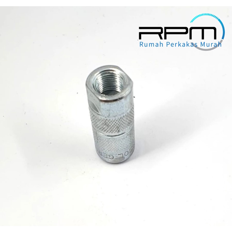 Jual NEPEL KEPALA SELANG GREASE GUN / NEPEL POMPA GEMUK / NEPEL PRESSOL ...