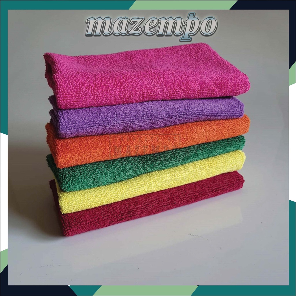 Jual Lap Microfiber Mobil Motor HONAGA Ukuran 40x40 | Shopee Indonesia