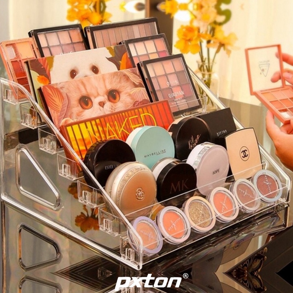 Jual PXTON - Rak Akrilik 7 Tingkat / Rak kosmetik / K42 Rak Kosmetik ...