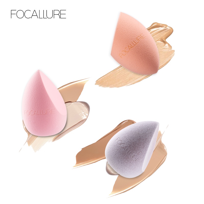 Jual FOCALLURE Beauty soft spons for Foundation/Powder | Shopee Indonesia