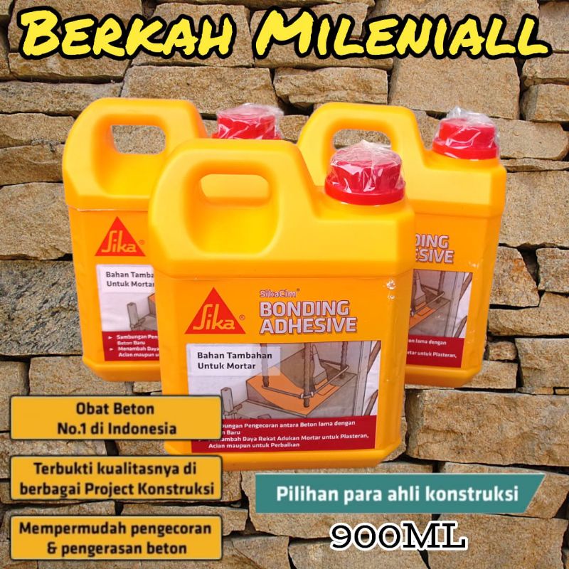 Jual lem beton lama dengan baru / sika bonding adhesive 900ml | Shopee ...