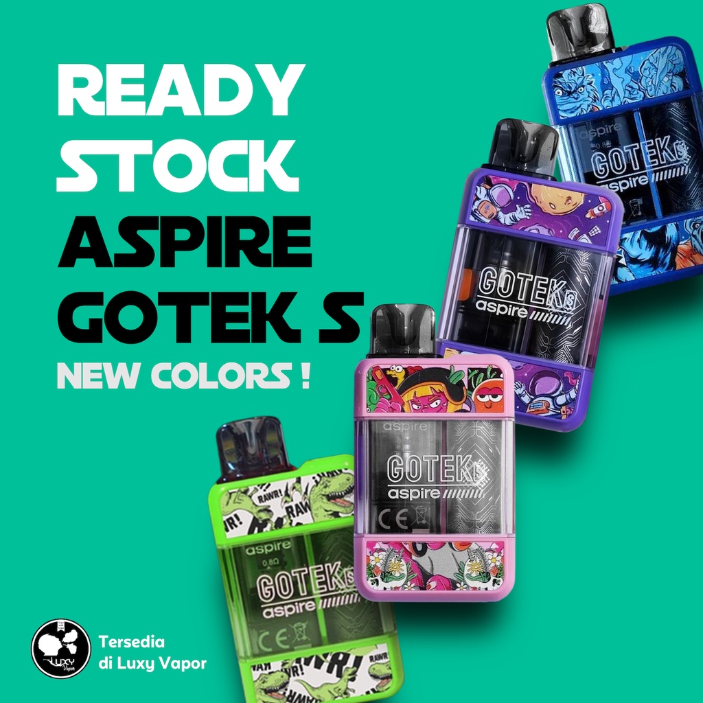 Jual Aspire Gotek S Goteks New Colors | Shopee Indonesia