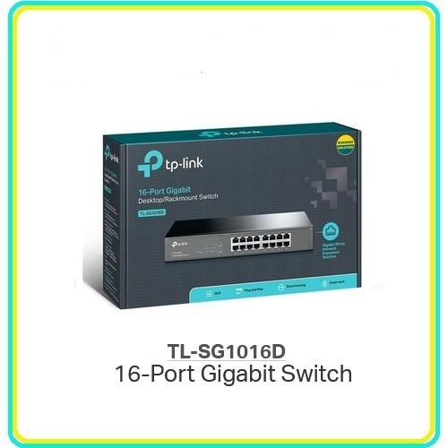 Jual TP-LINK TL-SG1016D TPLINK 16 Port Gigabit Desktop/Rackmount Switch ...