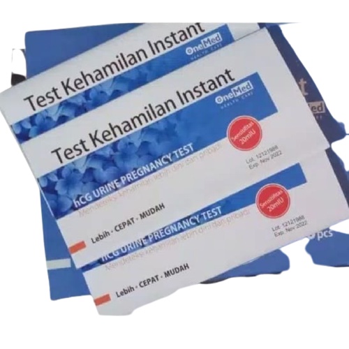 Jual Test Pack Onemed Akurat / Tes pack / Tes Kehamilan Tespek one med ...