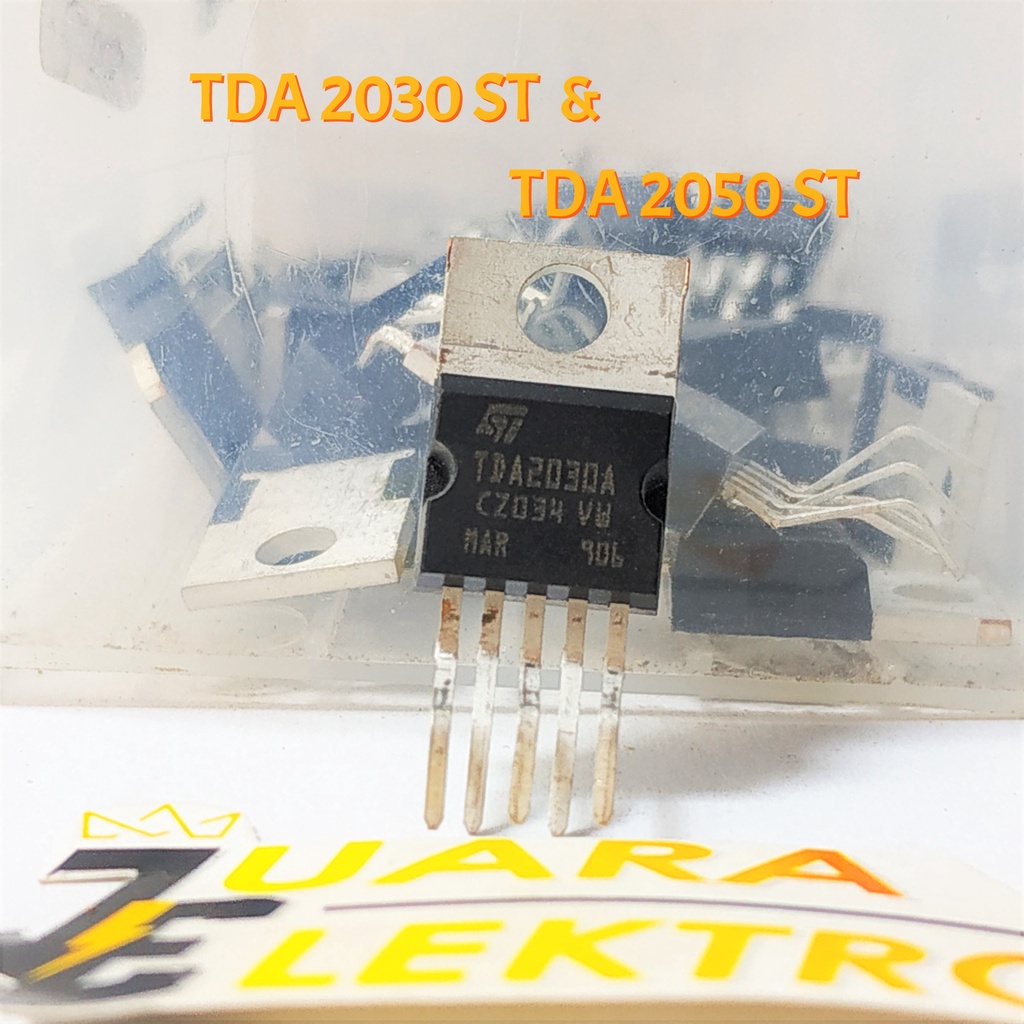 Jual INTEGRATED CIRCUIT (IC) TDA 2030 ST , TDA 2050 ST | TDA ST ...