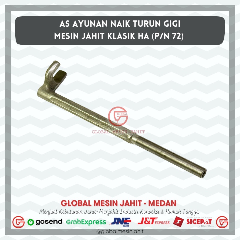 Jual [P/N 72] As Ayunan Naik Turun Gigi Mesin Jahit Klasik HA | Shopee ...