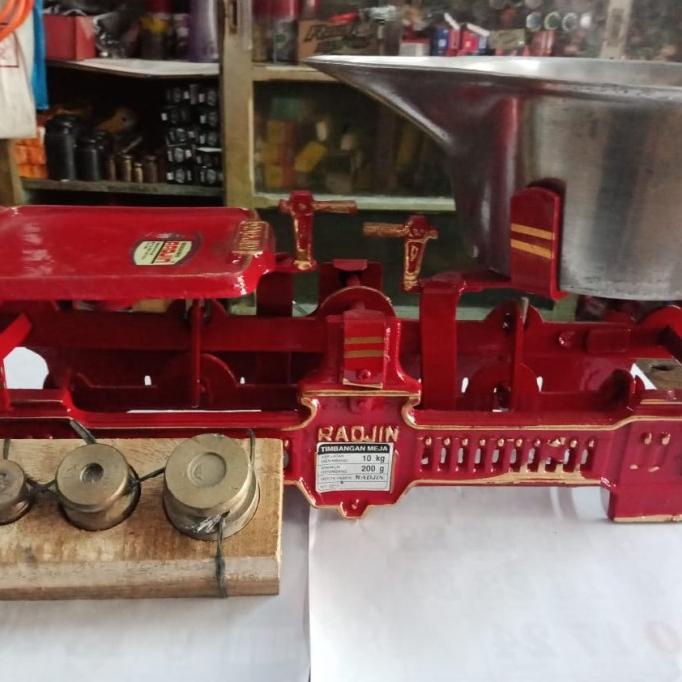 Jual Timbangan Bebek/Duduk/Meja Radjin 10 KG | Shopee Indonesia