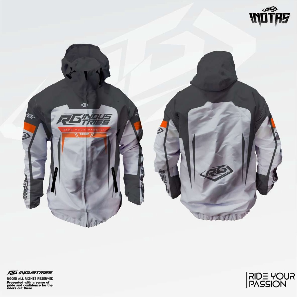 Jual Running Rg Industries Jacket Running Parasut jaket running racing windbreaker Jaket Running ...