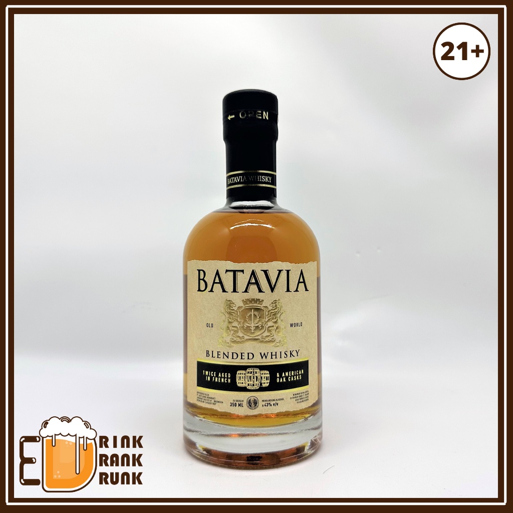 Jual BATAVIA BLENDED WHISKY CAP ORANG TUA - 350 ml (±43%) | Shopee ...