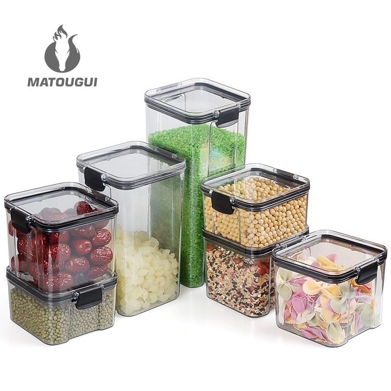 Jual MATOUGUI - Toples kedap udara tempat penyimpanan makanan box ...