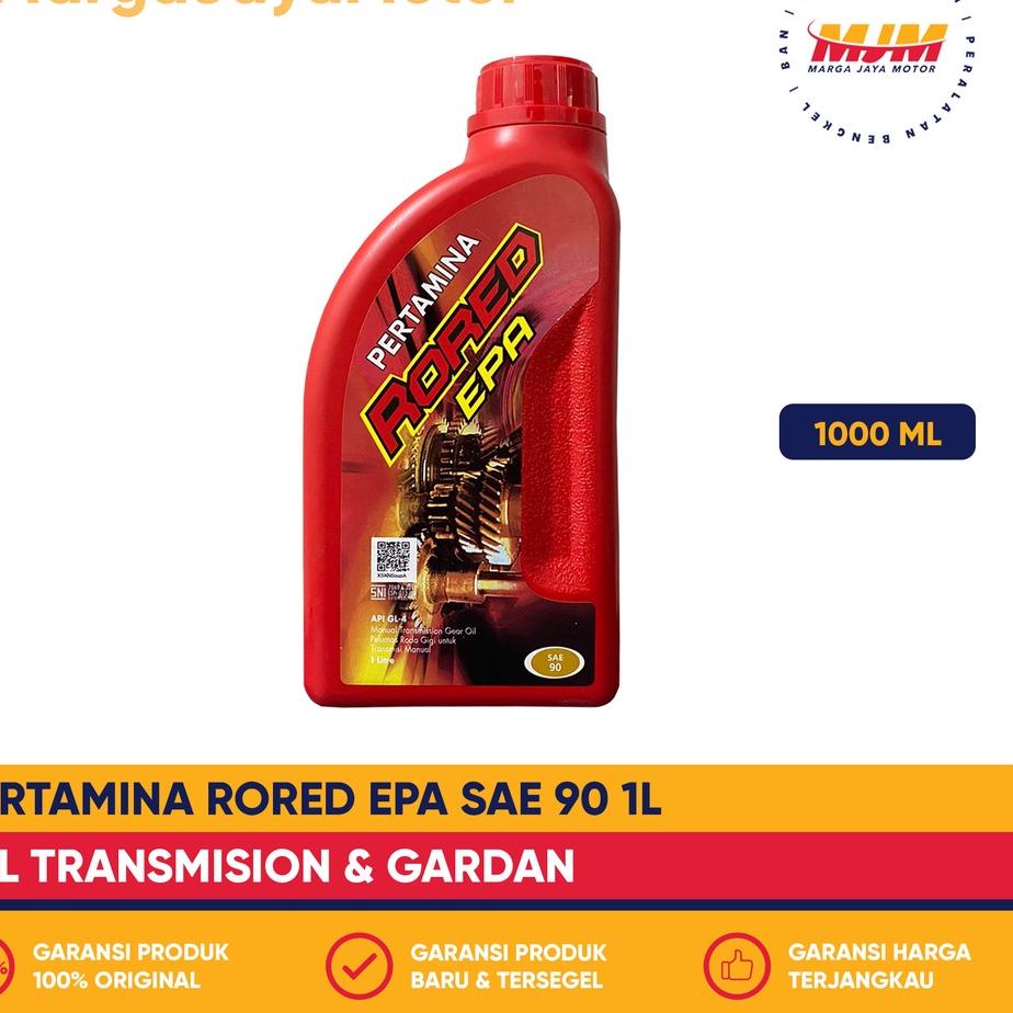 Jual Rored EPA 90 Gear Oil 1000ml Oli Gardan & Transmisi Pertamina (1L ...
