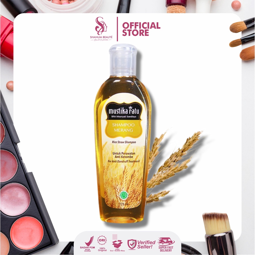 Jual Mustika Ratu Shampoo Merang 175ml | Untuk Mengurangi Gatal Karena ...