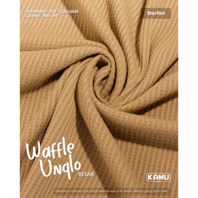 Jual Kain Waffle Uniqlo Besar [Grade A|Preimum] | Shopee Indonesia