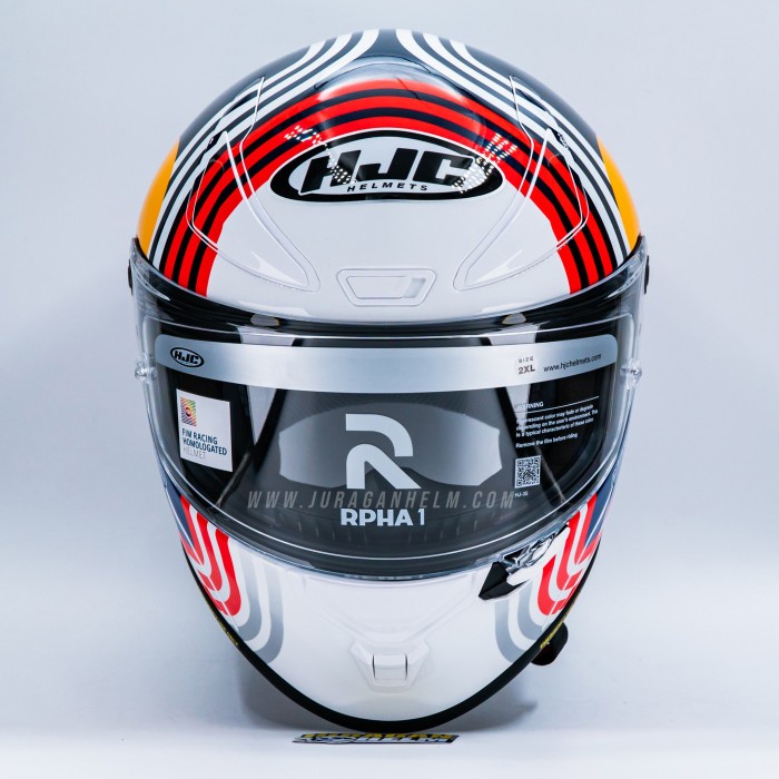 Jual Tj0325 Hjc Rpha1N Red Bull Austin Gp Rpha 1N Sni | Shopee Indonesia