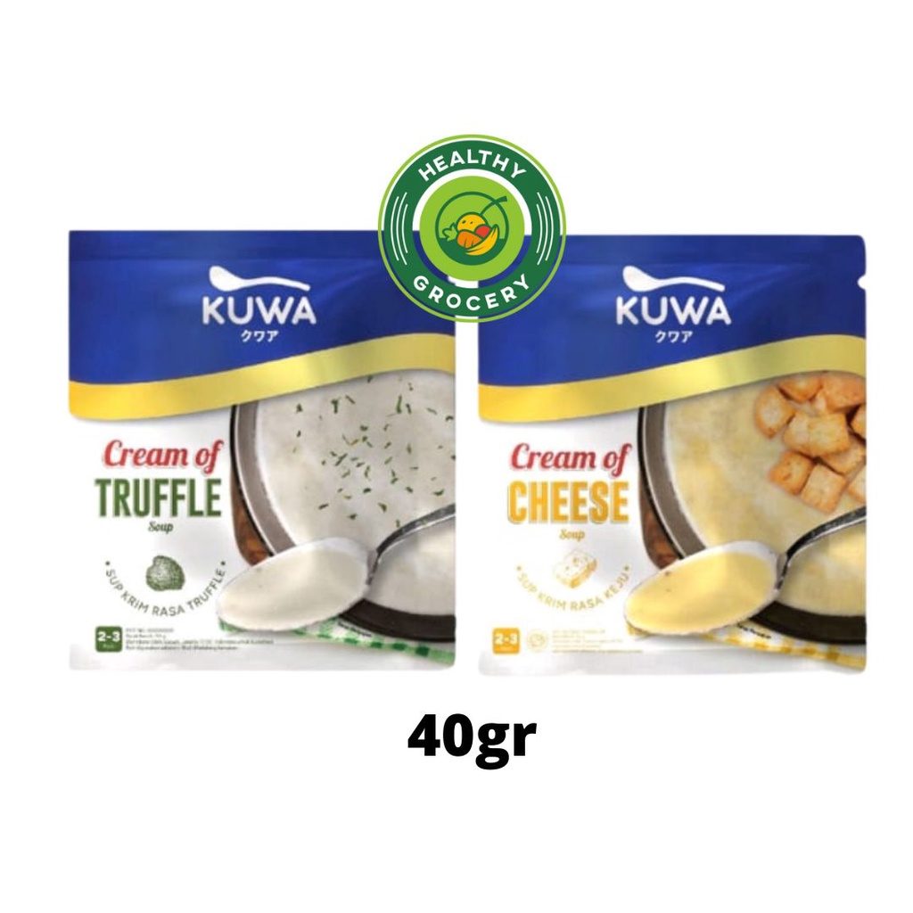 Jual KUWA Cream Of Cheese 40gr/ Cream Of Truffle / Sup Krim | Shopee ...