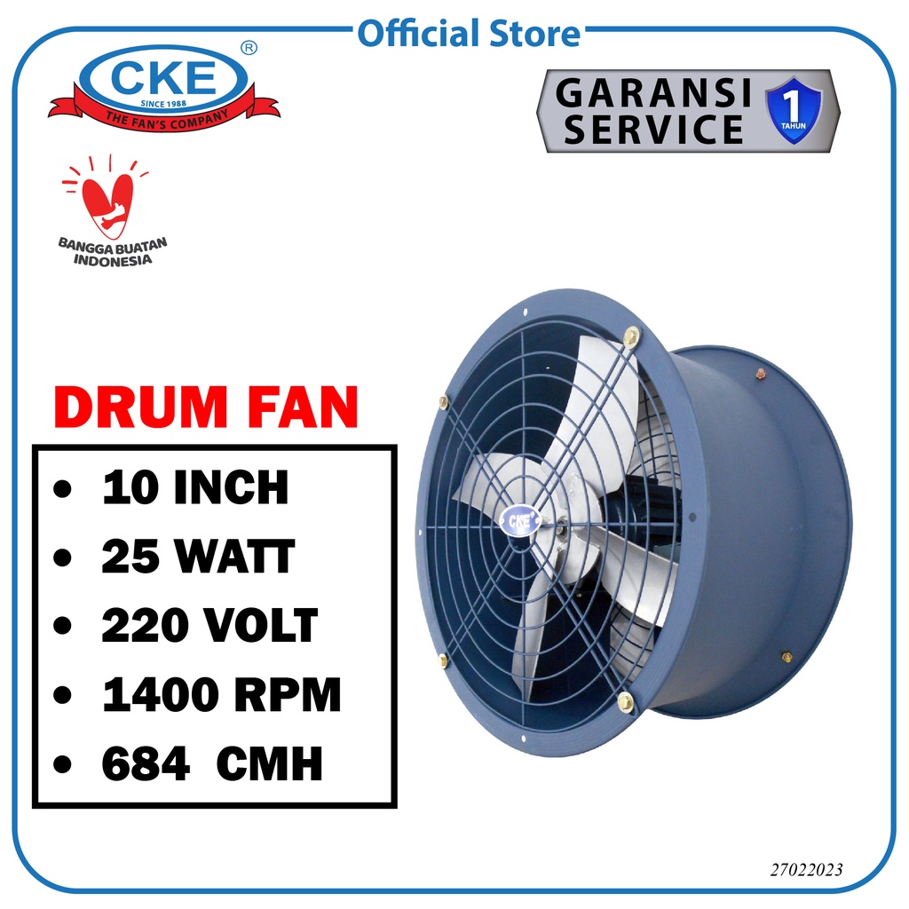 Jual Drum Fan DFS-D10 1 10 Inch Drum Fan Blower Drum Fan Standar 10 ...