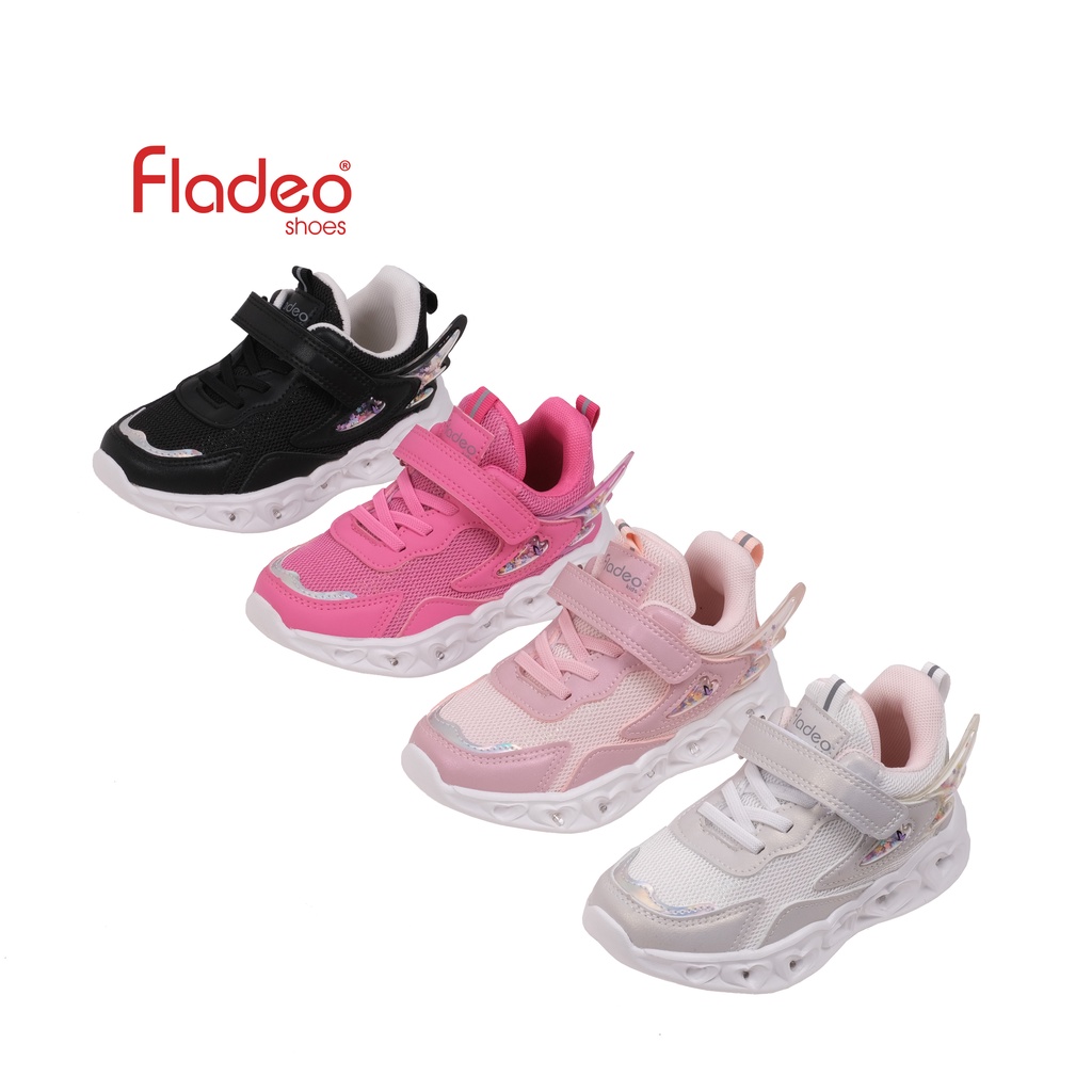 Jual Fladeo B23/KGSS37-1HX/Sepatu Sneakers Tali Anak perempuan | Shopee ...