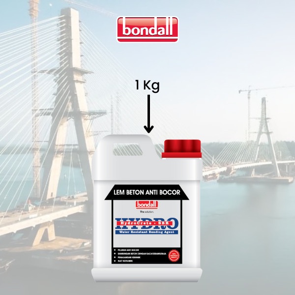 Jual Bondall Hydrocrete SBR Lem Beton Anti Bocor - 1 kg | Shopee Indonesia