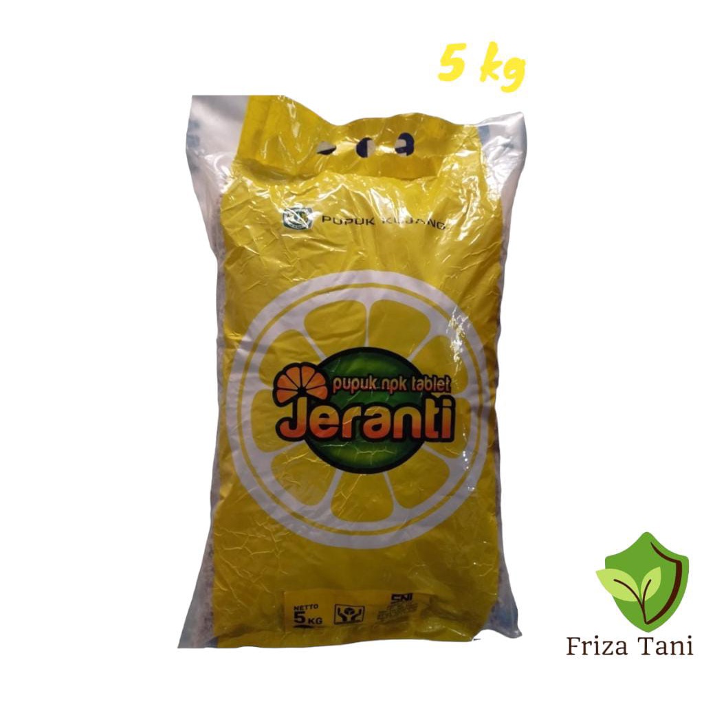 Jual Pupuk NPK Tablet Jeranti 18-10-14+2S+TE 5kg Meningkatkan hasil ...