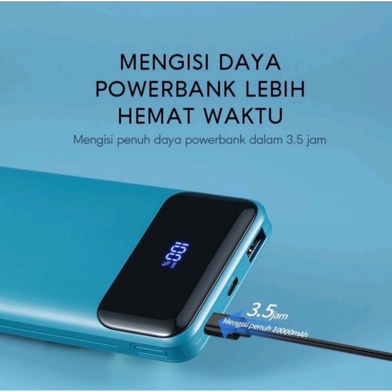 Jual VIVAN Power Bank VPB-X10 Powerbank 10000mAh 20W Dual Output USB ...