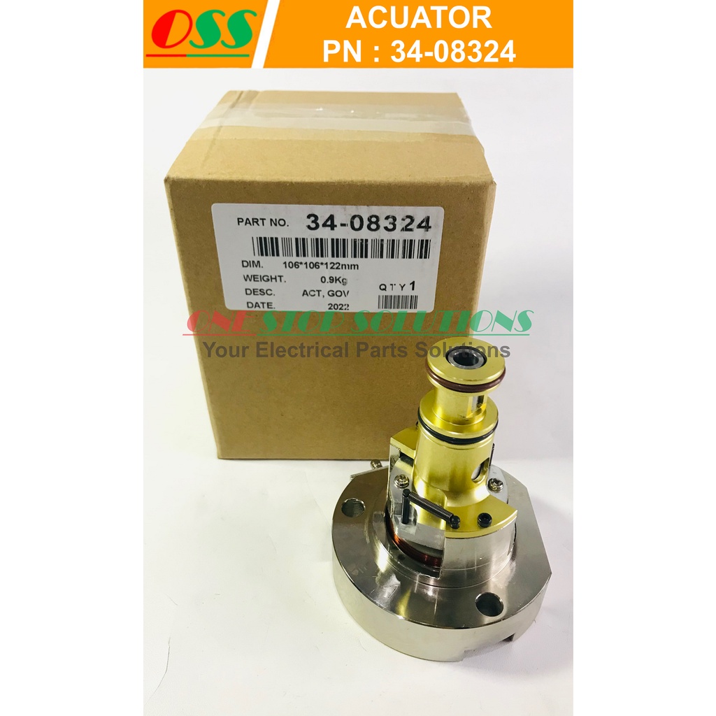 Jual ACUATOR CUMMINS 3408324 / ACTUATOR GOVERNORS 34-08324 UNTUK GENSET ...