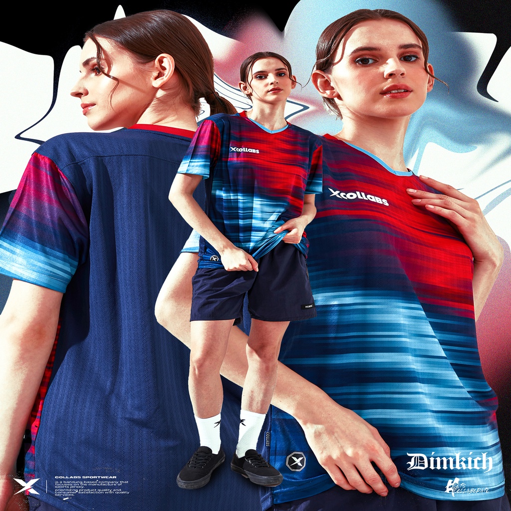 Jual Collabs Sportstyle - Jersey Teamwear - Dimkich (1 Stel) | Shopee ...