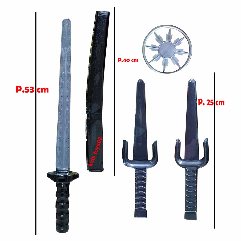 Jual Mainan Pedang Ninja Panjang Anak Laki Laki Pedang Naruto | Shopee ...