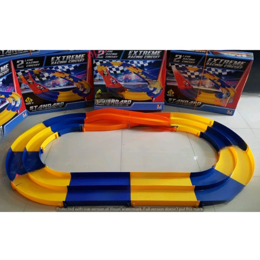 Jual Sirkuit Tamiya 2 Jalur SUPER BESAR Jalan Rel Tamiya Rancing ...
