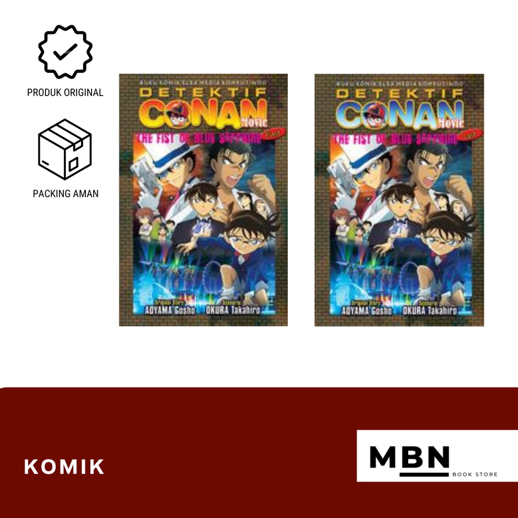 Jual Komik DETEKTIF CONAN MOVIE: THE FIST OF BLUE SAPPHIRE (FIRST & LAST) | Shopee Indonesia