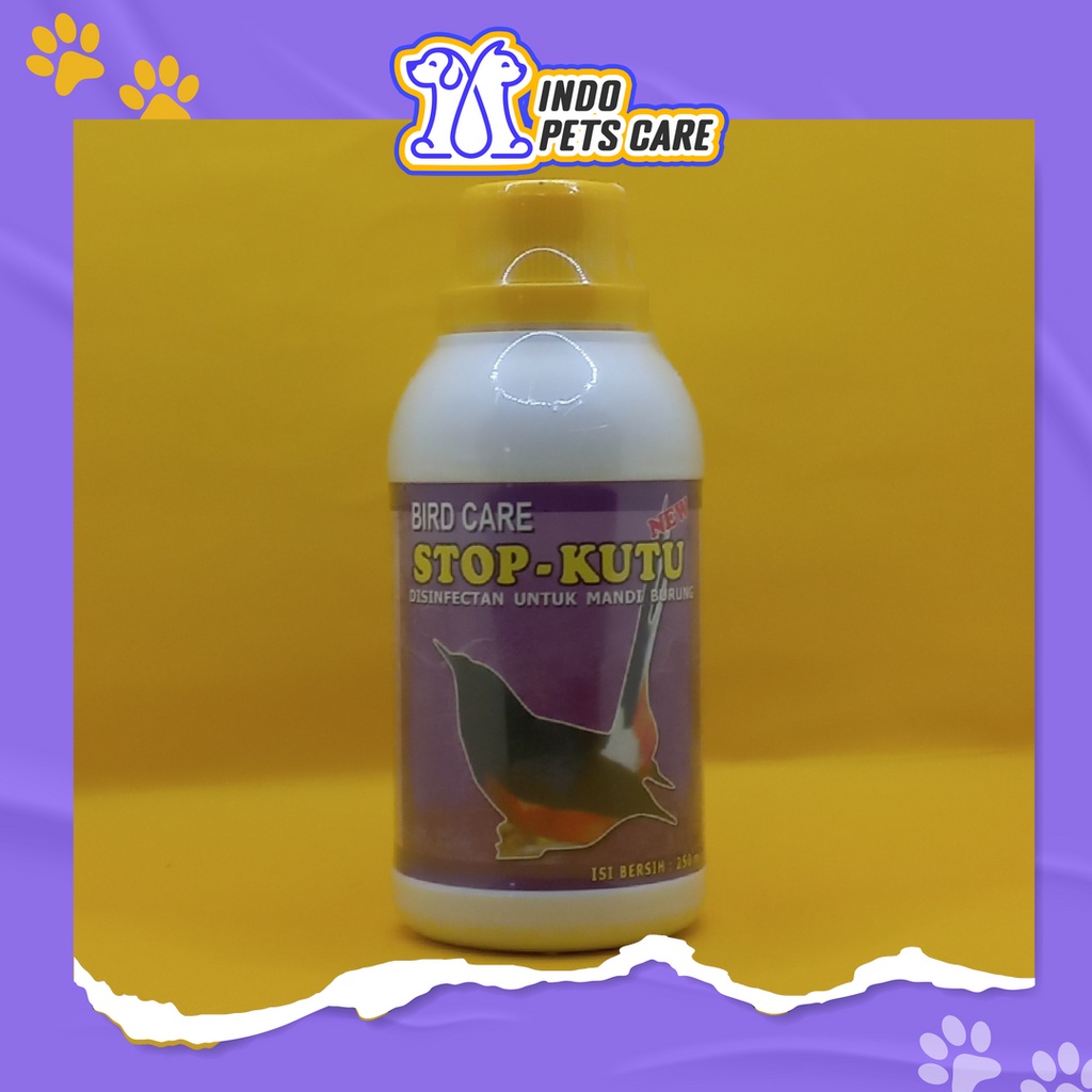 Jual DISINFEKTAN MANDI BURUNG - STOP KUTU TETES 250ML - ATASI KUTU ...