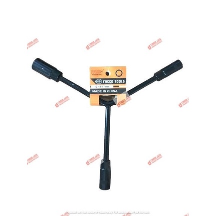 Jual FREED PANJANG kunci sok Y hitam 10 x 12 x 14 Socket Wrench tekiro ...
