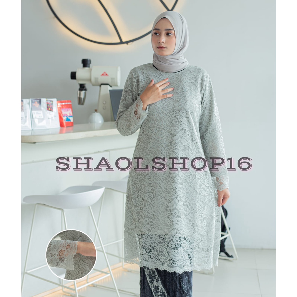 Jual Kebaya Brukat / Kebaya Kurung Brukat / Kebaya Tunik Brukat ...