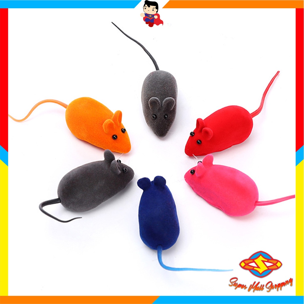 Jual SMS Mainan Tikus Interaktif Mencit Kucing Cat Toys Bentuk Tikus ...