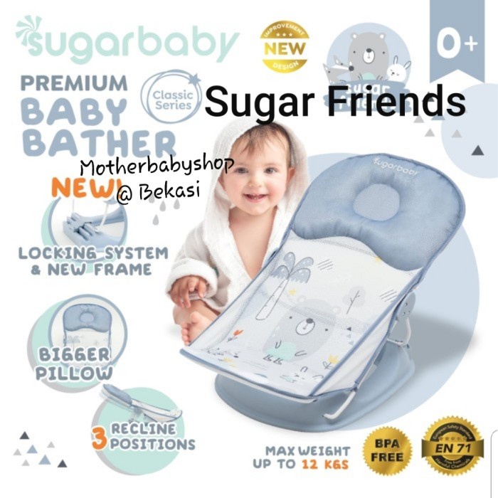 Jual Best Seller Sugar Baby Deluxe Baby Bather / Bangku Kursi Jala ...