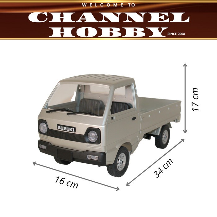 Jual WPL D12 RC Car 1/10 / D12 Rc Drift Suzuki Carry Pickup / Mobil Rc ...