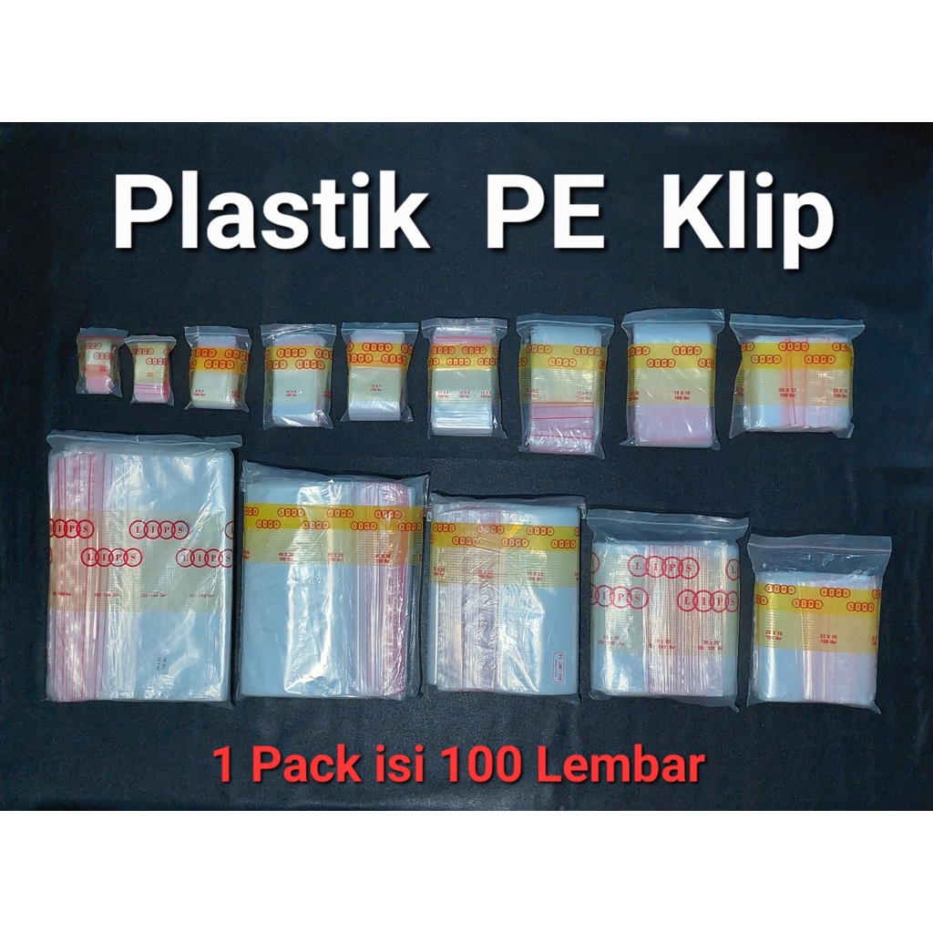 Jual Plastik Klip 30x40 35x45 cm | 1 Pack isi 100 Lembar | Shopee Indonesia