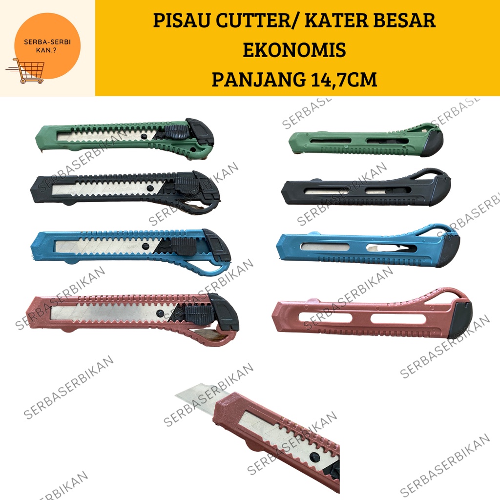 Jual CUTTER BESAR KATER PEMOTONG KERTAS KARTON KARDUS MURAH | Shopee ...