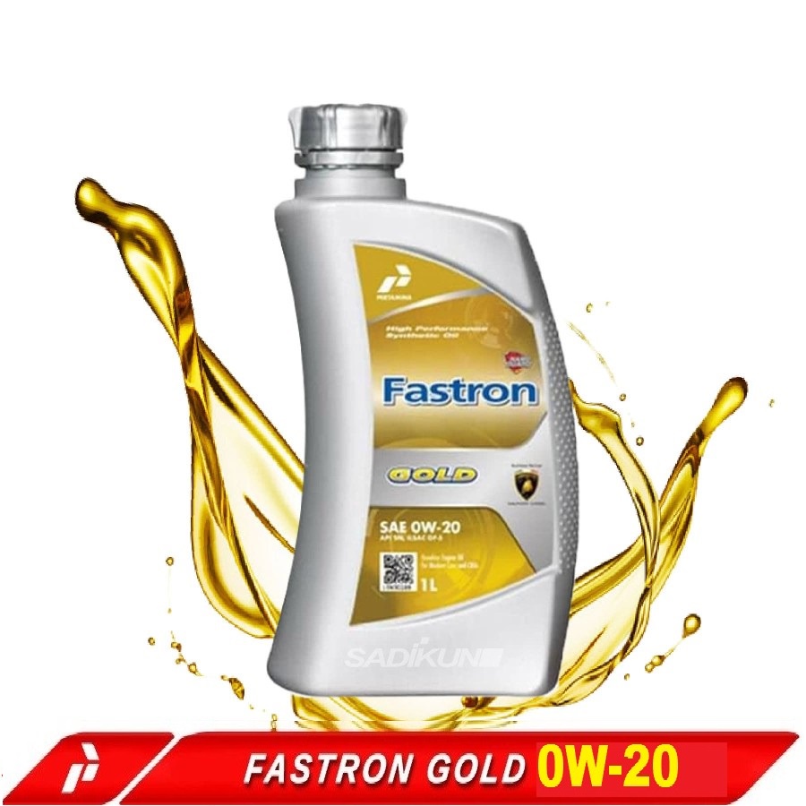 Jual OLI MOBIL Pertamina FASTRON GOLD SAE 0W 20 API SN ILSAC GF5 Botol ...