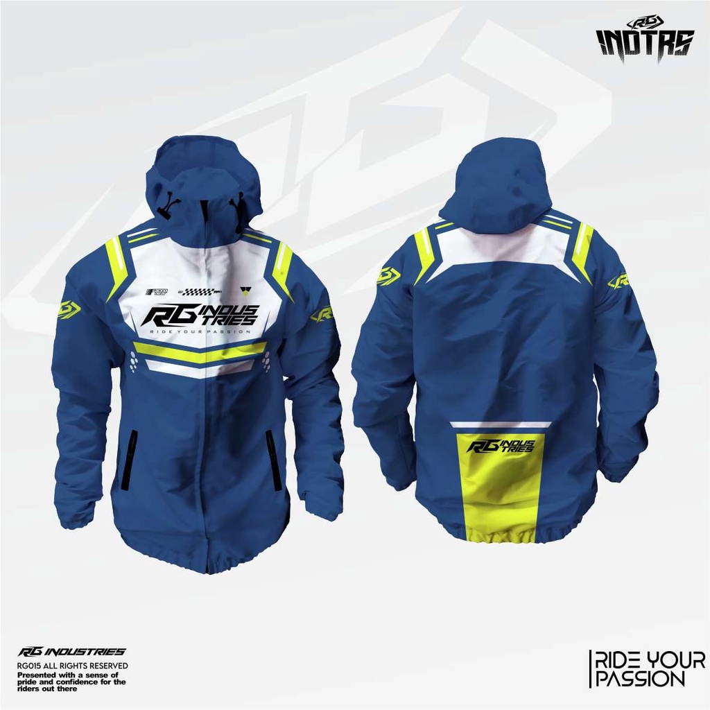 Jual Jacket Running Parasut Rg Industries Jaket Running Racing Jaket Parasut Pria dan Wanita ...