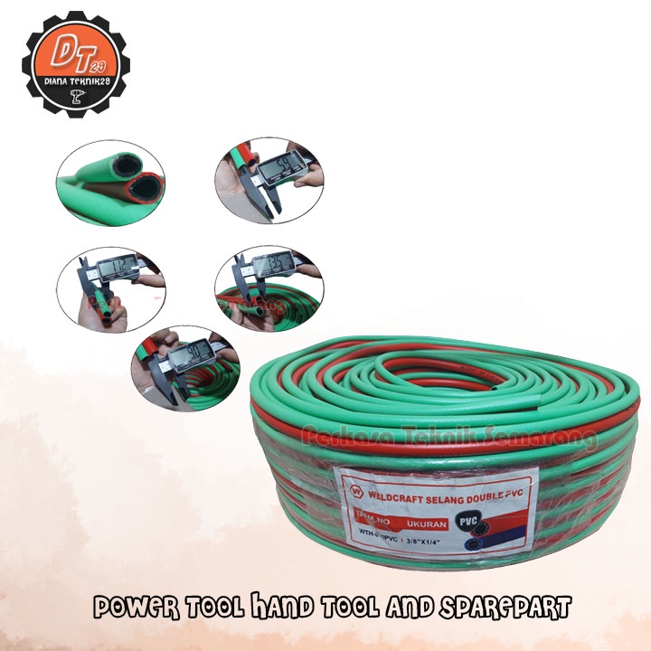 Jual Selang Las Double Meteran / Selang Las Blender Meteran / Las LPG ...