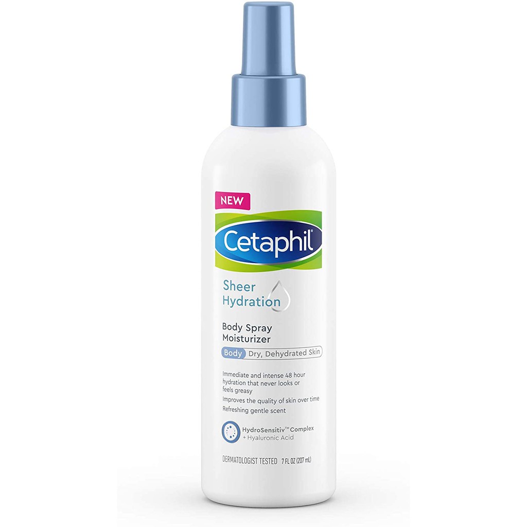 Jual Cetaphil - Optimal Hydration Body Spray Moisturizer (207 ml ...