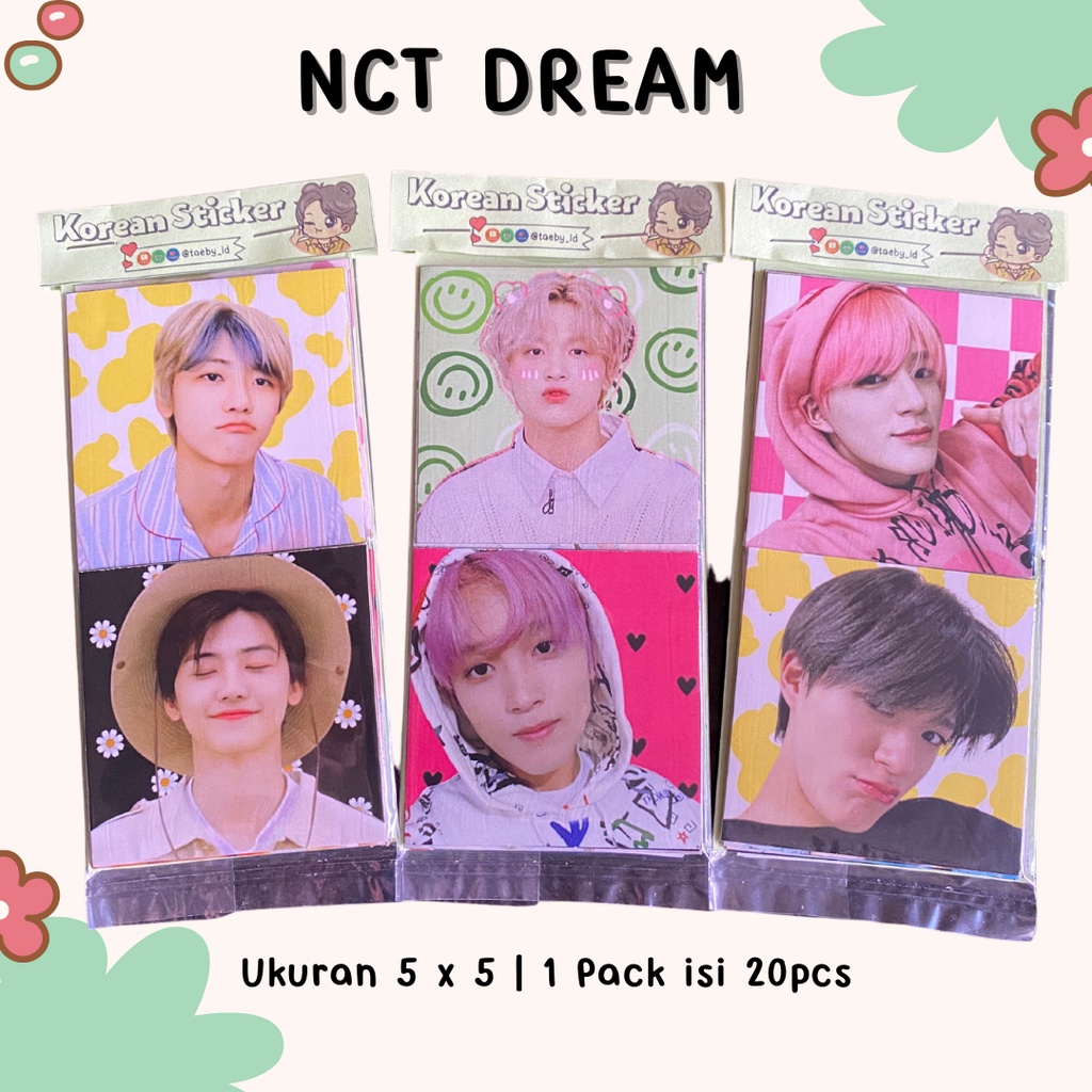 Jual STICKER KOREA NCT DREAM KPOP STIKER LUCU FREEBIES 5x5 jeno jaemin jisung renjun haechan ...