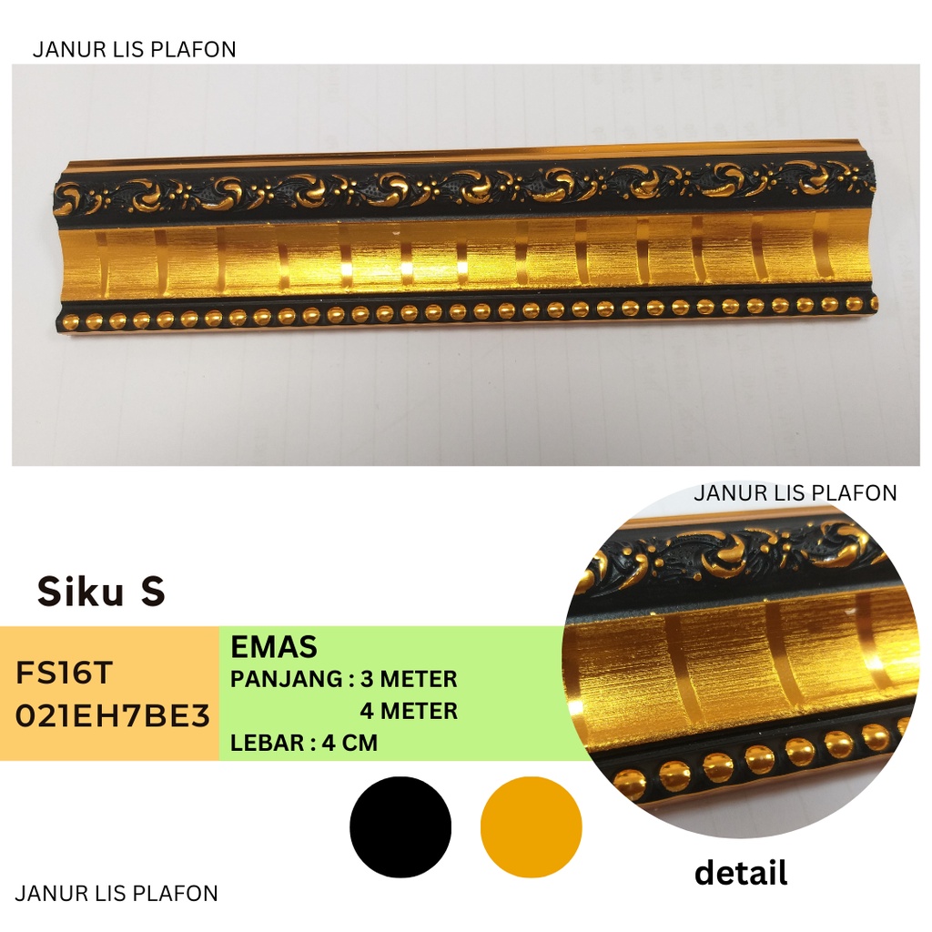 Jual JANUR LIS PLAFON//LANGSUNG DARI PABRIK//LIS PLAFON SIKU /BATANGAN ...