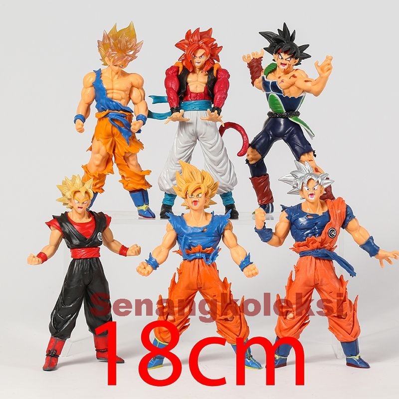 Jual ACTION FIGURE DRAGON BALL SUPER GOKU SET ISI 6PCS | Shopee Indonesia