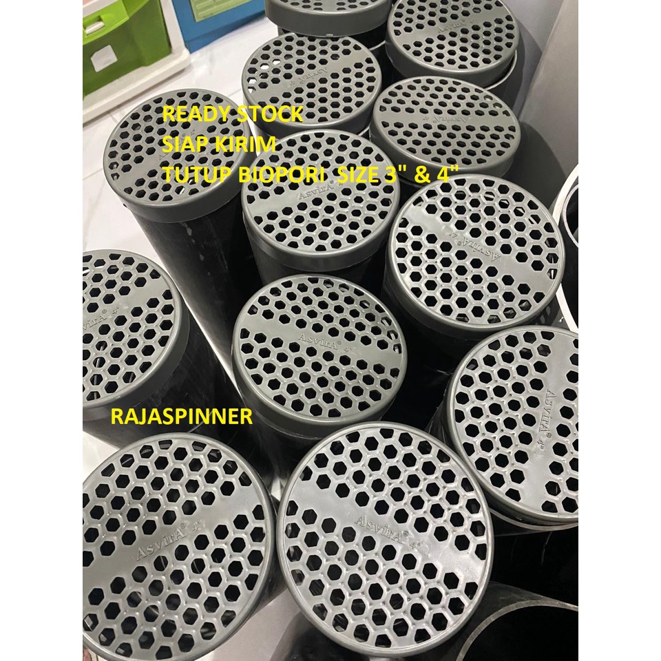 Jual Dop Saringan Biopori Uk 3" / Dop Saringan Pipa PVC Biopori 3 in ...