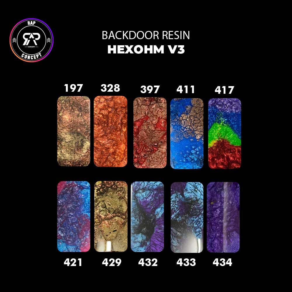 Jual BACKDOOR RESIN HEXOHM V3 BY RAP CONCEPT | Shopee Indonesia