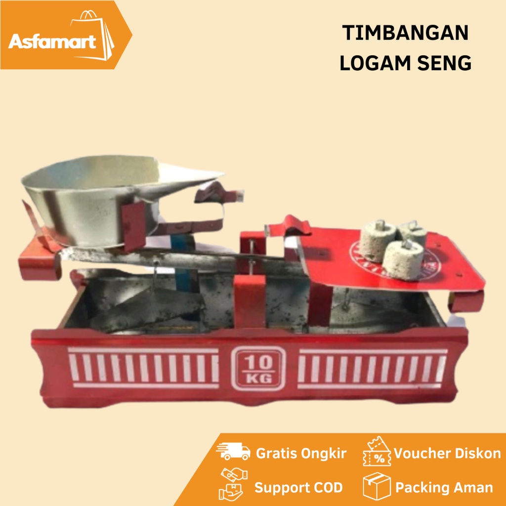 Jual Mainan Timbangan Pasar Tradisional / Timbangan Jadul Jaman Dulu ...