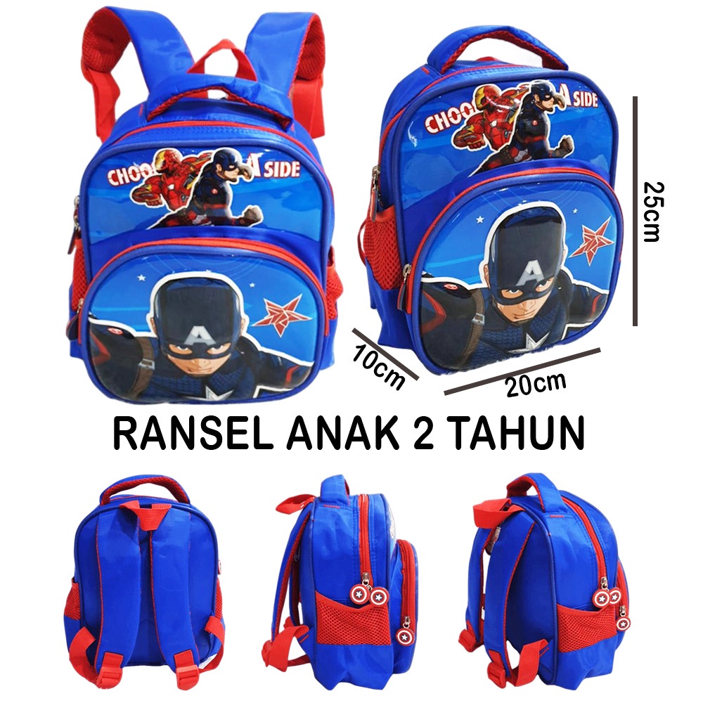 Jual RANSEL PREMIUM PAUD 10" 12" - 16" TAS ANAK SEKOLAH TK / PAUD / SD ...