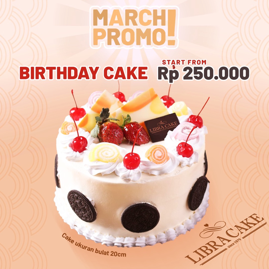 Jual KUE ULTAH PROMO | CAKE ULANG TAHUN | FREE LILIN | KUE ENAK MURAH ...