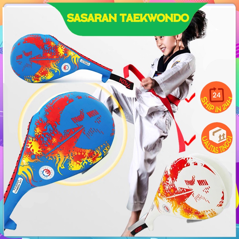 Jual Double Target Taekwondo Tinju Foot Target Taekwondo Anak / Dewasa ...